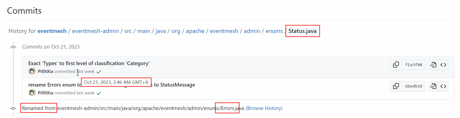 [Enhancement] A poor naming. · Issue #4521 · apache/eventmesh · GitHub