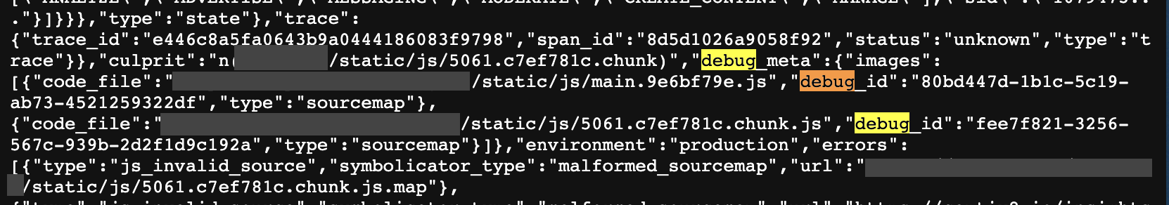 Source maps are not parsed on self-hosted · Issue #9058 · getsentry/sentry-javascript · GitHub
