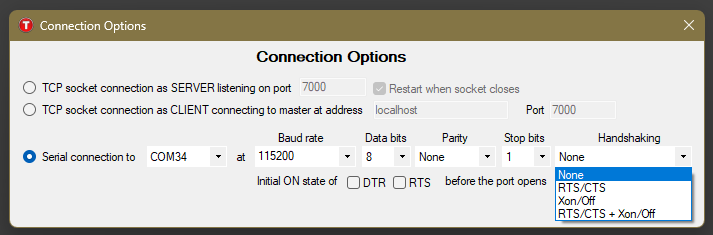 GitHub - michael-heyns/Terminal2: Terminal emulator with Serial and TCP ...