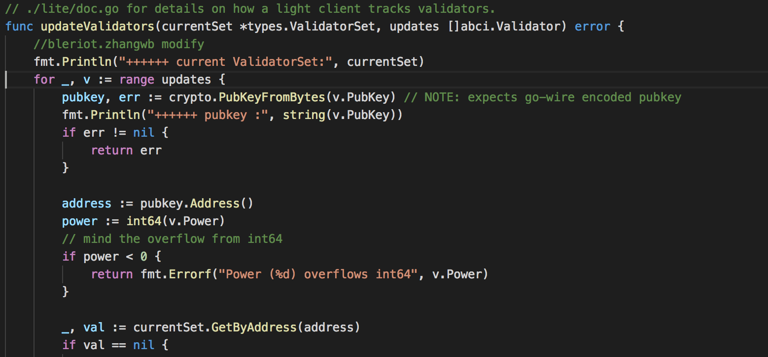 Cann't update Validator's VotePower by response the updateValidators to Tendermint Core · Issue ...