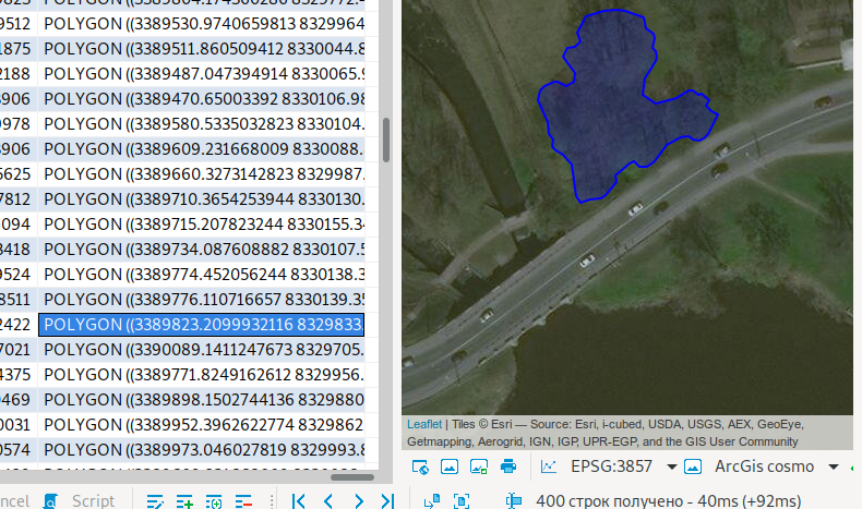 GIS data view: restore position and zoom level after changing tile ...