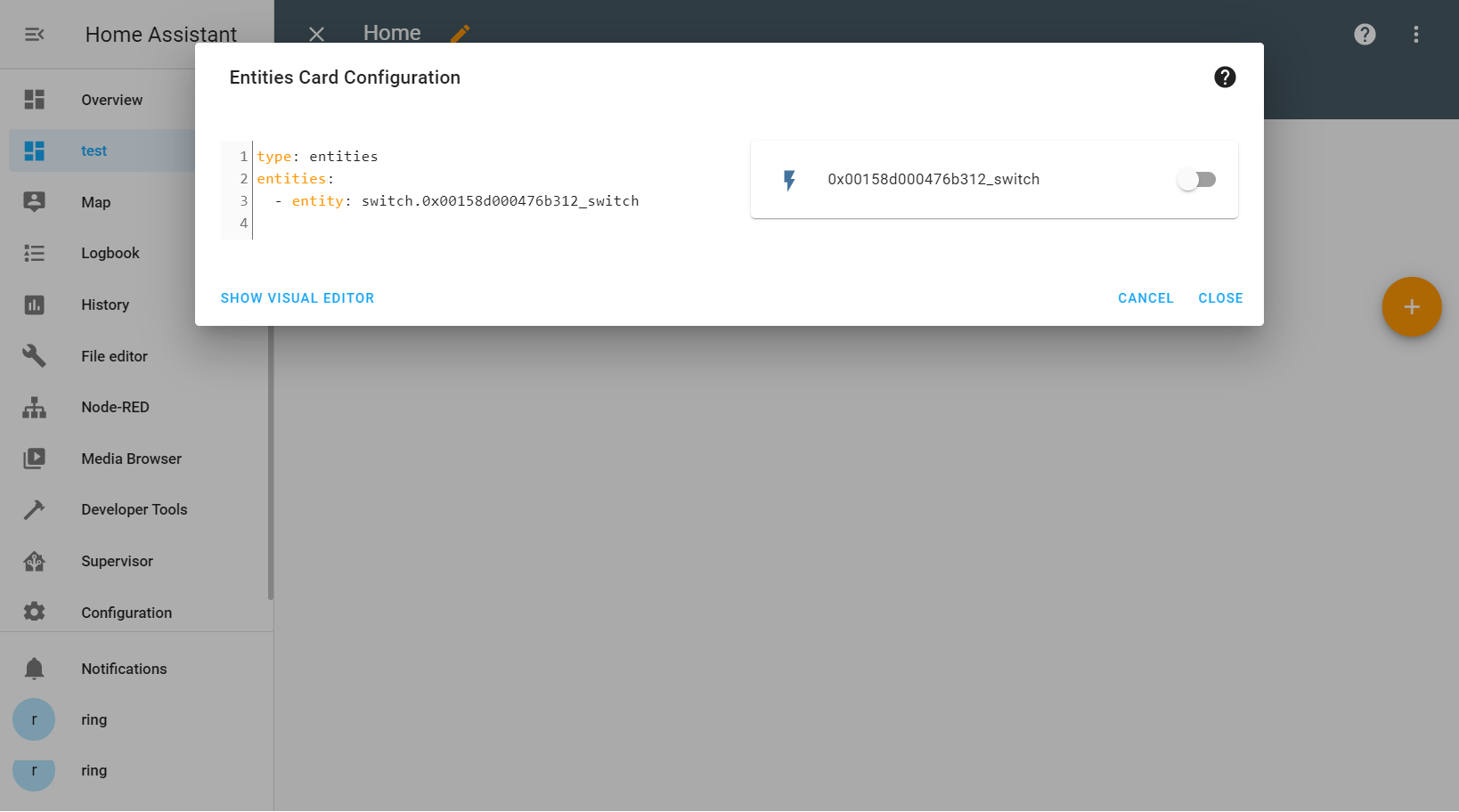 Nue 3a single gang switch not responding to HA commands · Issue #4824 ...