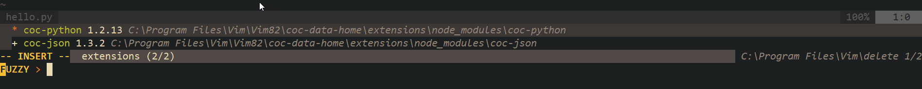 [coc.nvim]: Uncaught exception: spawn python2 ENOENT · Issue #2653 · neoclide/coc.nvim · GitHub