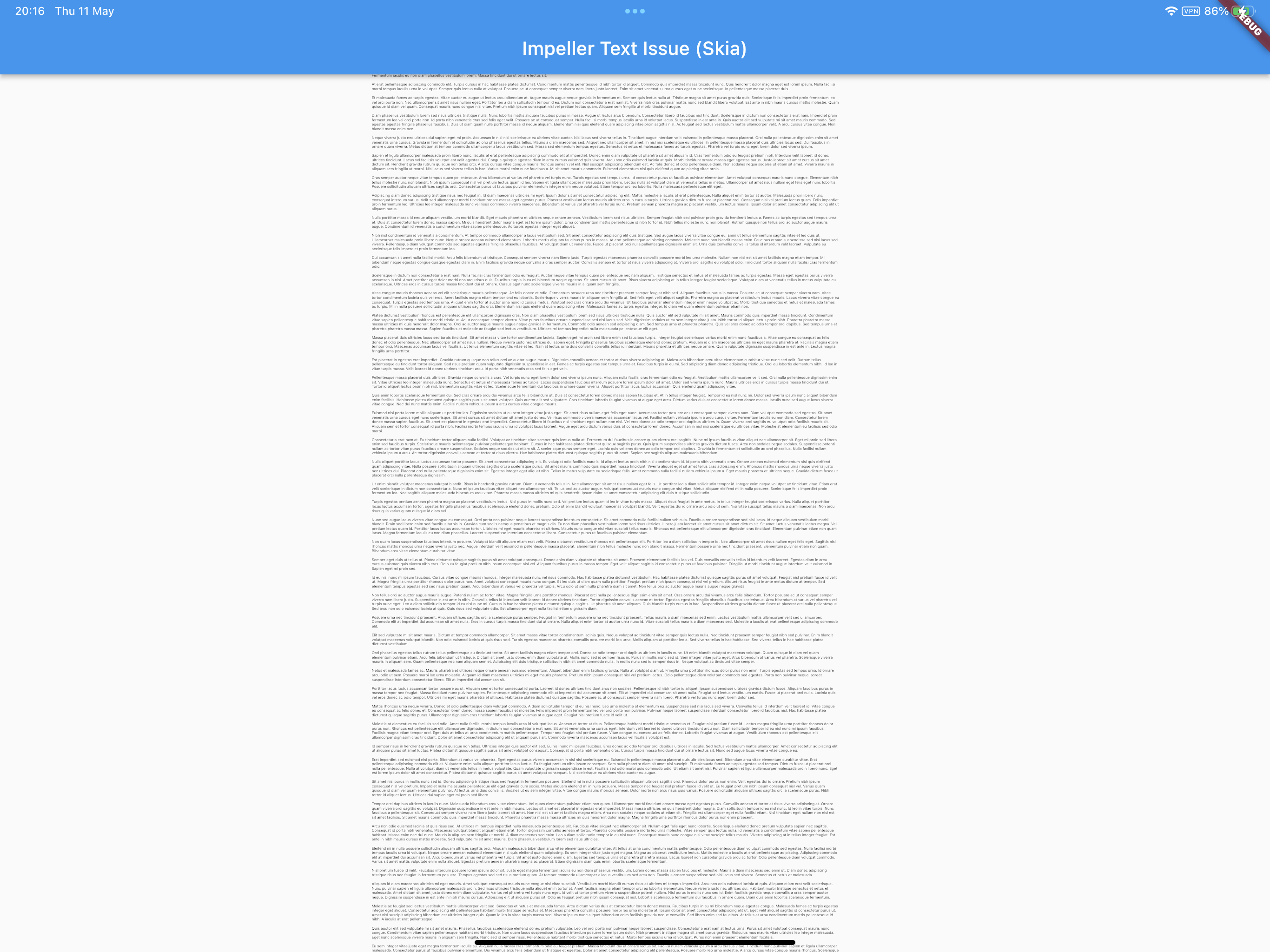 [IMPELLER] Text rendering pixelated when scaled · Issue #126510 · flutter/flutter · GitHub