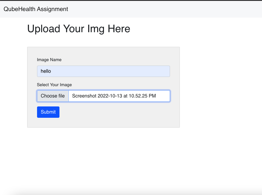 GitHub - divit99/QubeHealth