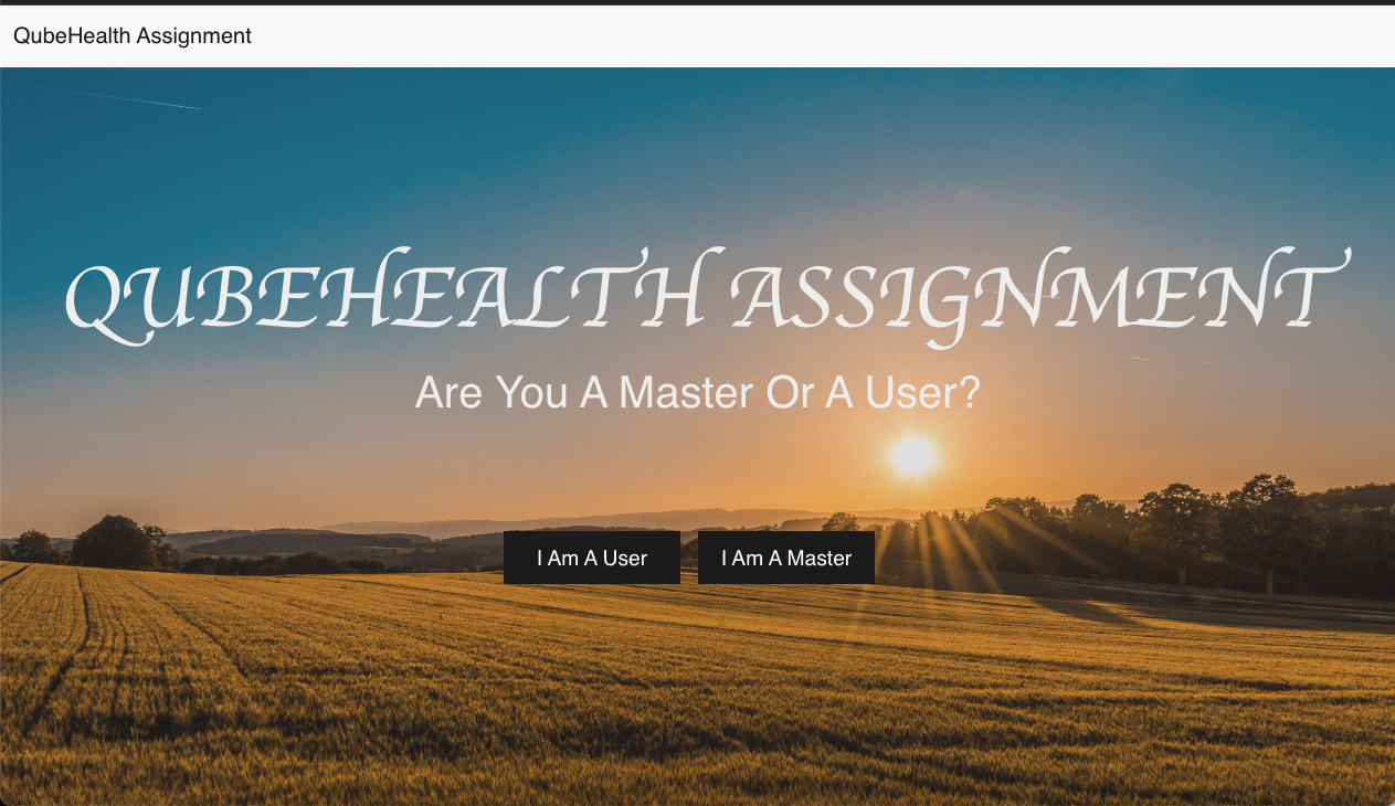 GitHub - divit99/QubeHealth