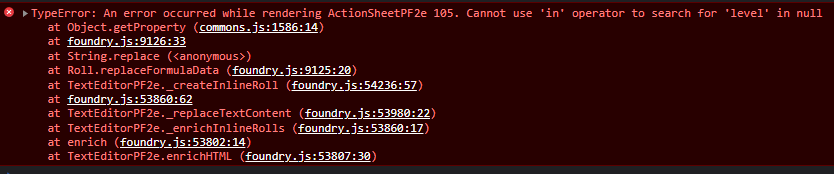 `foundry.utils.getProperty` throws an error if the target object is `null` · Issue #7813 ...
