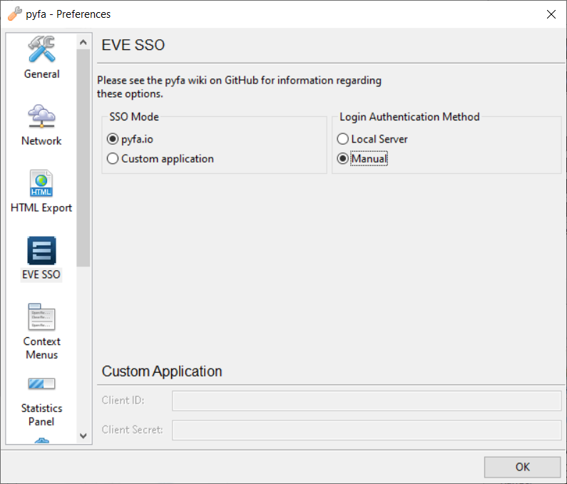 Manual Authentication Sso Character Addition Does Not Work · Issue 2011 · Pyfa Orgpyfa · Github 4225