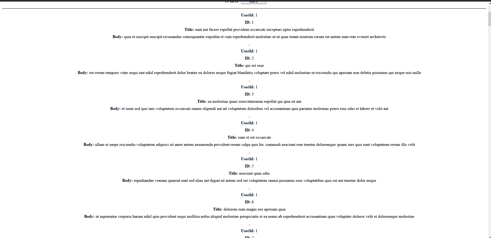 GitHub - mayco001/JSONPlaceholderApi: Site: https://jsonplaceholder ...