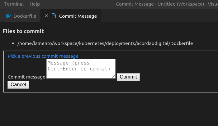 Visual style for "Commit Selected" broken somehow · Issue #749 · JohnstonCode/svn-scm · GitHub