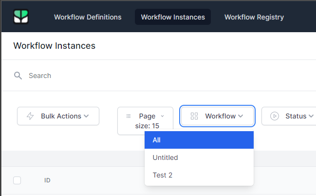 Workflow Name in Instance list dropdown · Issue #2628 · elsa-workflows/elsa-core · GitHub