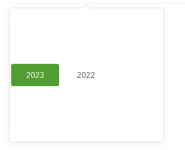 Design with excessive space when it is only a few years range · Issue #343 · Vuepic/vue ...