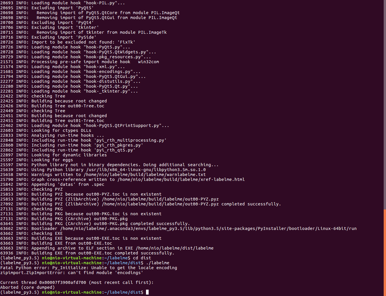 can't build standalone executable · Issue #220 · wkentaro/labelme · GitHub