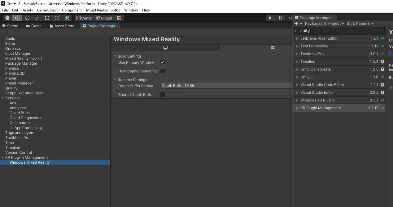 Hololens2 not detected correctly · Issue #8673 · microsoft/MixedRealityToolkit-Unity · GitHub