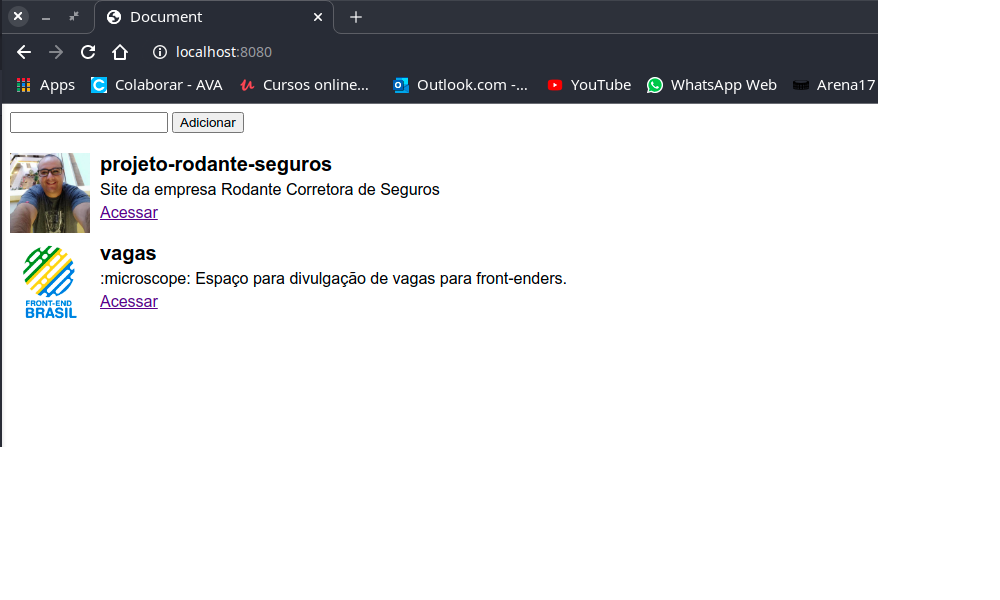 GitHub - ivanluizjr/consumindo-api-github: Sistema simples de busca de repositórios do GitHub ...