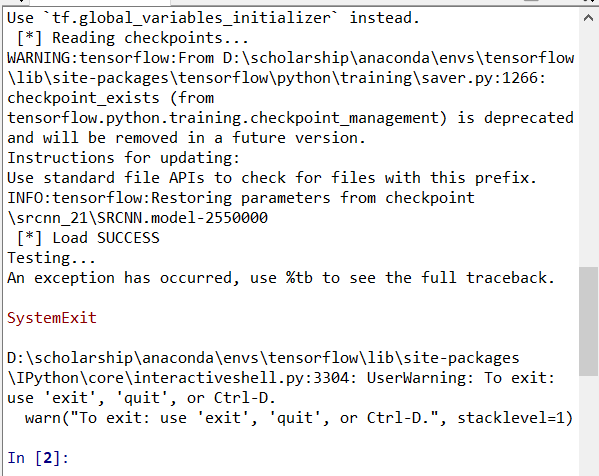 When Test， An Exception Has Occurred Use Tb To See The Full Traceback · Issue 27732 9573