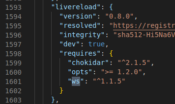 ws vulnerability. Upgrade ws to version 3.3.1 or later. · Issue #3241 · sveltejs/svelte · GitHub