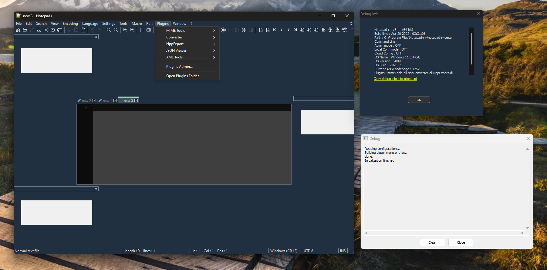 Weird Modal Windows And Debug Window · Issue 11636 · Notepad Plus Plusnotepad Plus Plus · Github