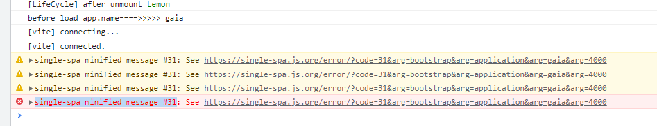 加载vite微应用的时候超时错误 timeouts.js:149 single-spa minified message #31 · Issue #13 · tengmaoqing/vite ...