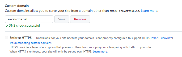 Pages - Https not working / certificate not valid · community · Discussion #47321 · GitHub