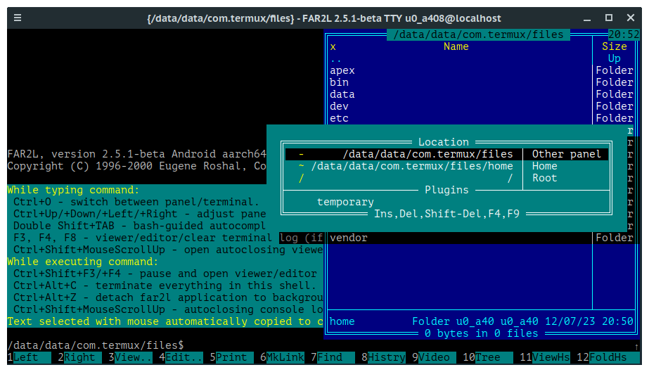 far2l ecosystem · Issue #647 · elfmz/far2l · GitHub