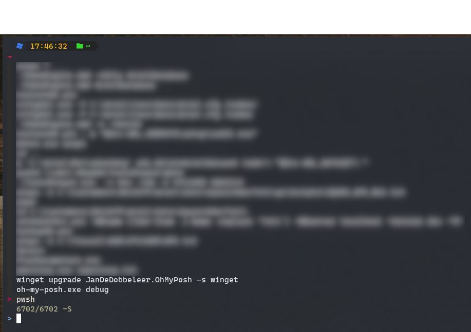 Themes with prompt on their own line add extra space when interrupting ...