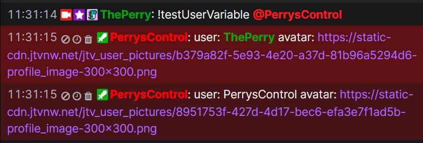 [Bug] $userAvatarUrl[$user]] returns error if @ is not stripped · Issue #1424 · crowbartools ...