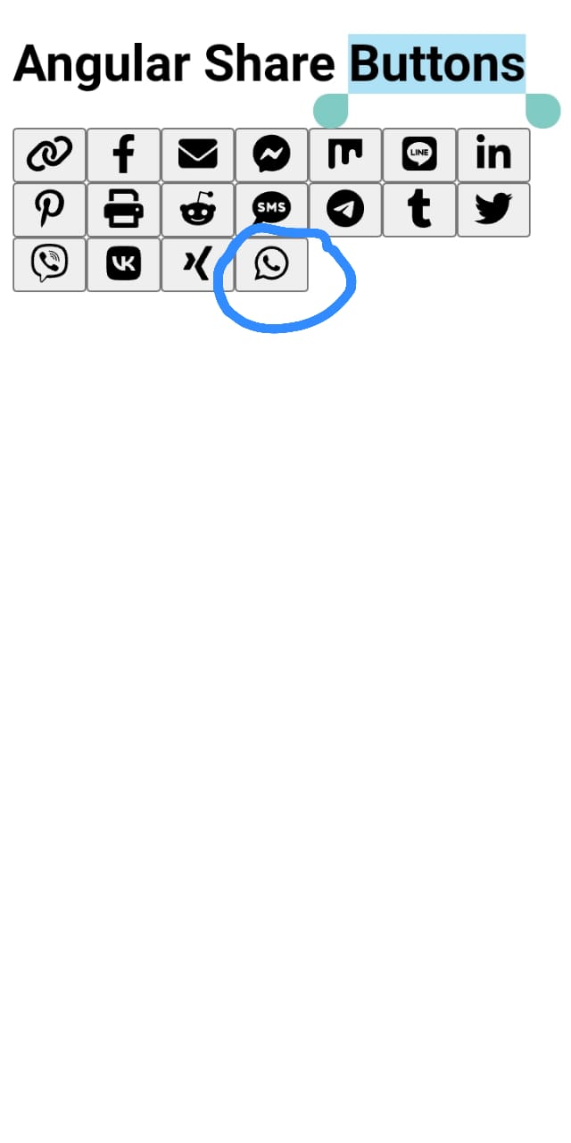 Ngx Sharebuttons Is Not Working When Created Apk For Android In Angular Version 14 · Issue 603
