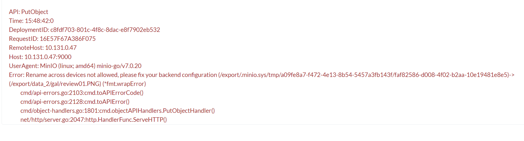 MiniO Gateway expose multiple volumes under the same NFS filesystem · Issue #14750 · minio/minio ...