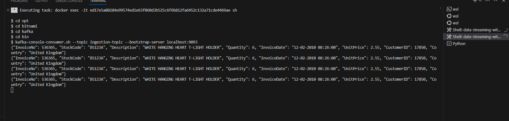 Github Liltims77building An End To End Data Streaming Pipeline With Fastapi Apache Kafka