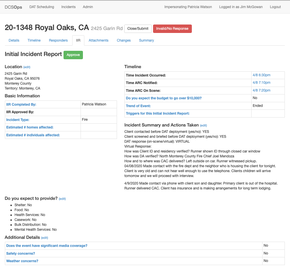 NCCR Initial Incident Reports (IIRs) being sent multiple times after ...