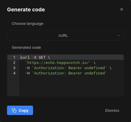 Authorization parameters are doubled when showing/generating code · Issue #1798 · hoppscotch ...