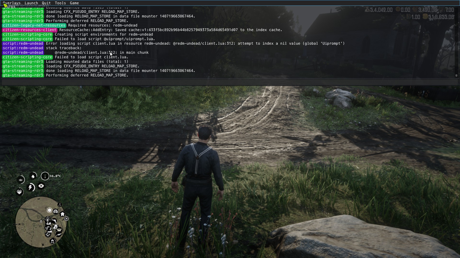 ERROR ? · Issue #2 · kibook/redm-undead · GitHub