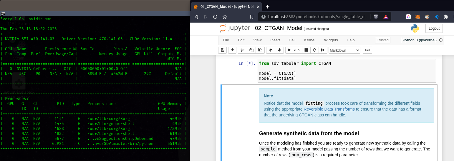 CopulaGAN fit model doesn't use gpu... · Issue #1271 · sdv-dev/SDV · GitHub