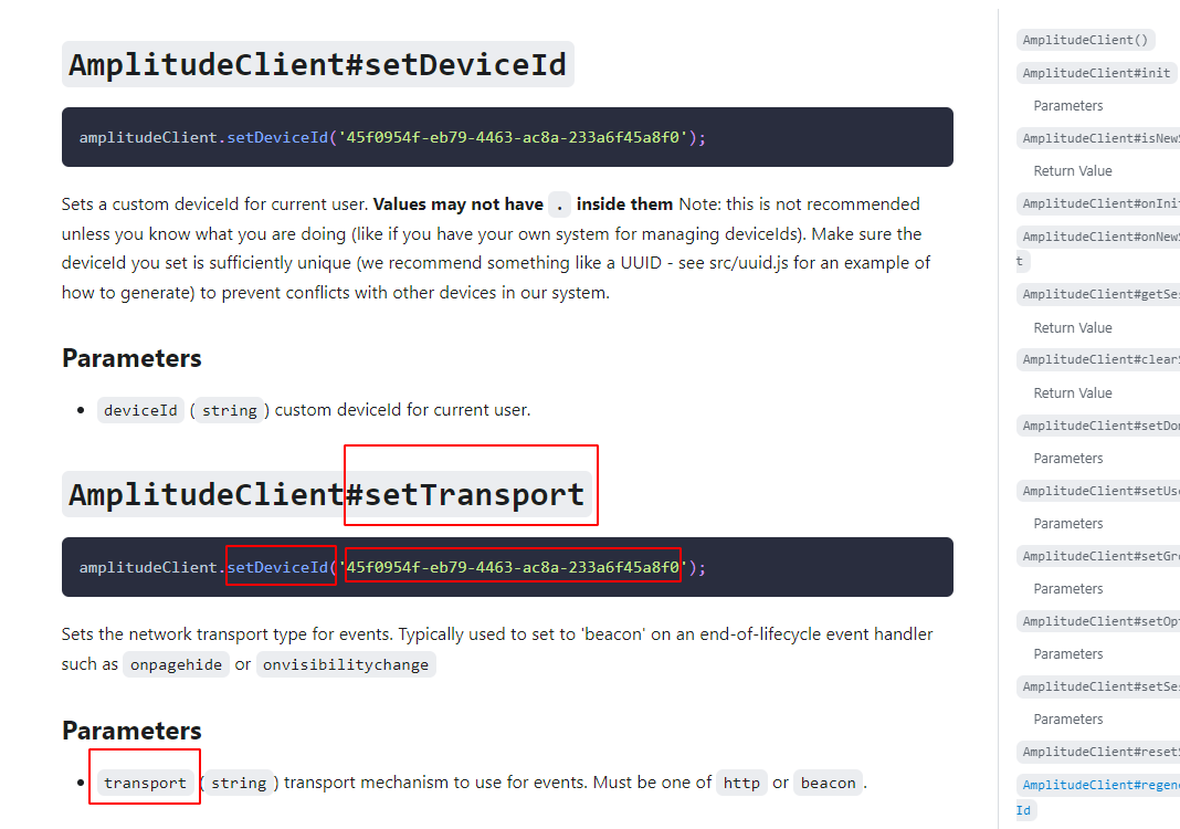 typo in documentation · Issue #503 · amplitude/Amplitude-JavaScript · GitHub