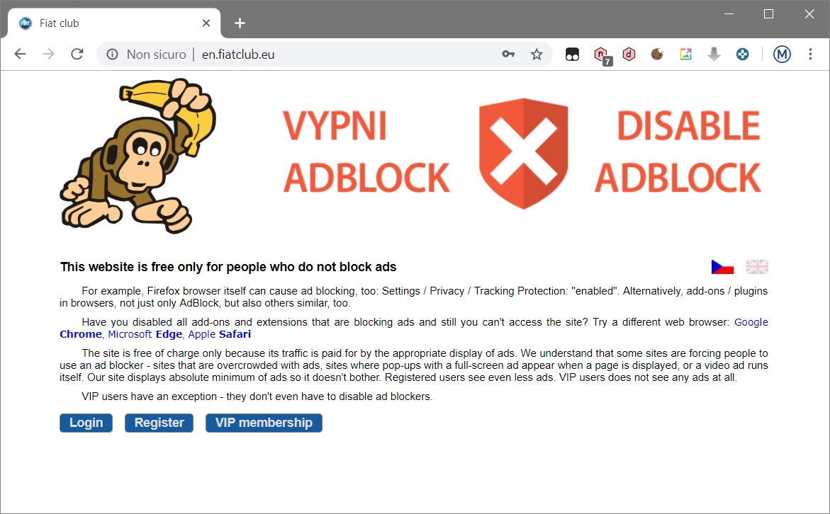 [Anti-adblock] fiatclub.eu · Issue #397 · NanoAdblocker/NanoFilters · GitHub