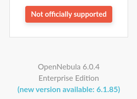 Sunstone shows unstable releases in new versions · Issue #5579 · OpenNebula/one · GitHub