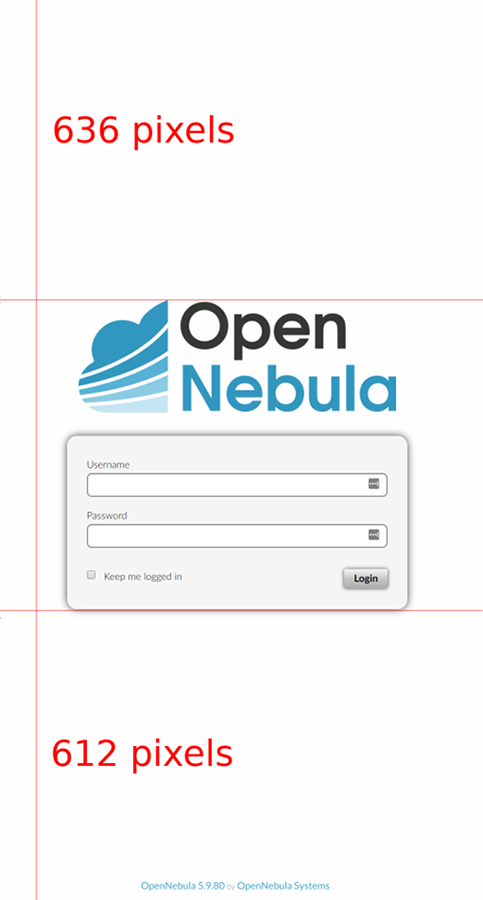 New Sunstone login screen not vertically centered · Issue #3617 · OpenNebula/one · GitHub