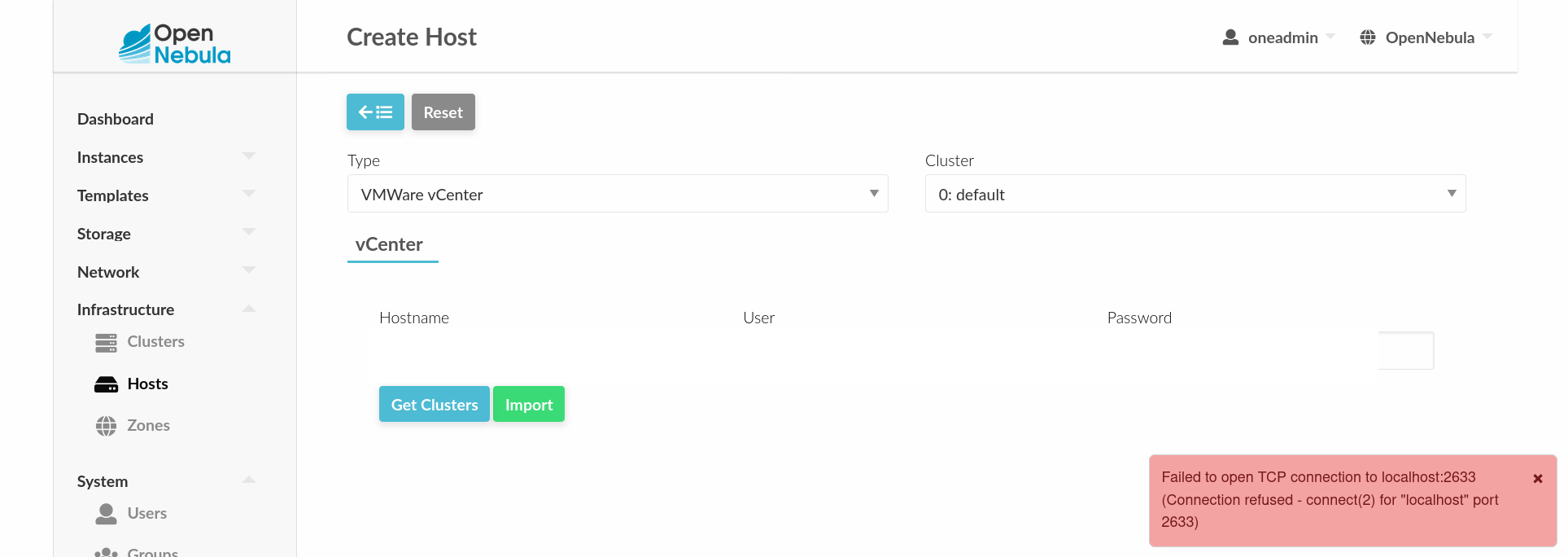Sunstone doesn't work with remote oned · Issue #5019 · OpenNebula/one · GitHub