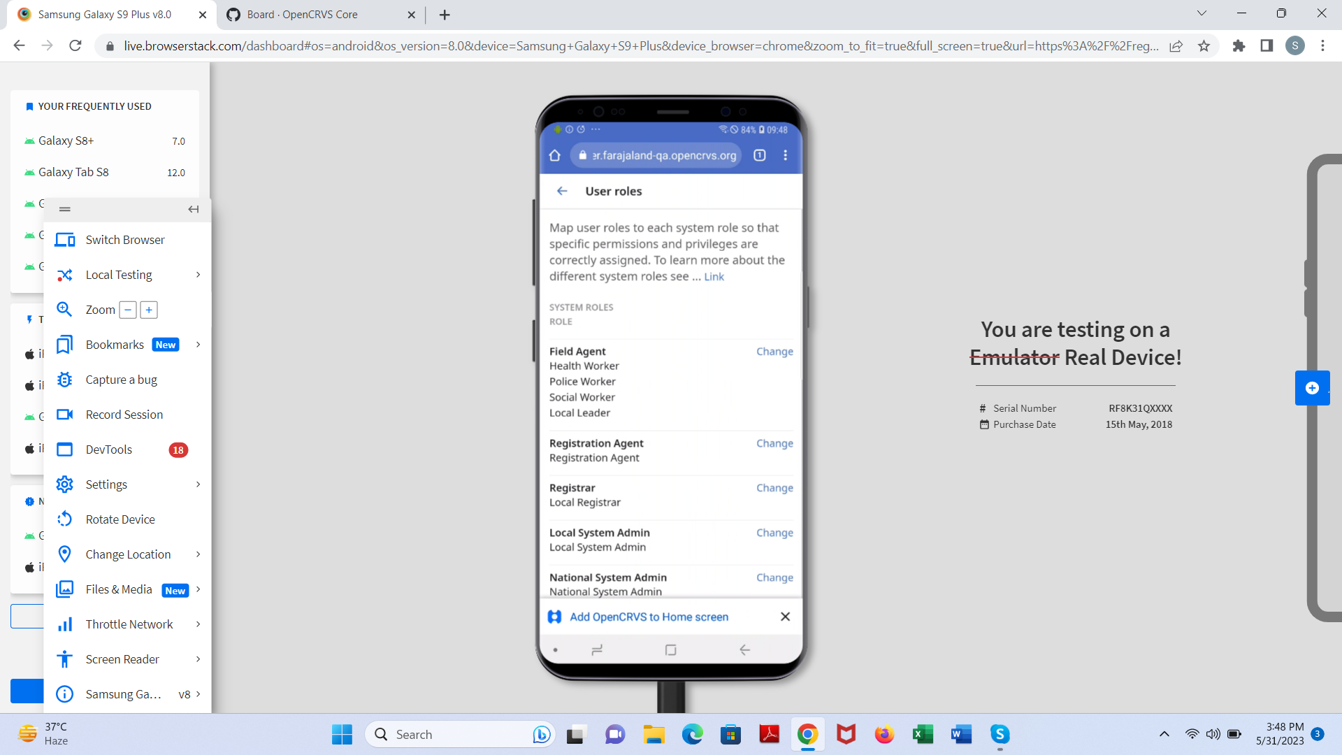 In mobile view, heading is missing in multiple places · Issue #5361 · opencrvs/opencrvs-core ...