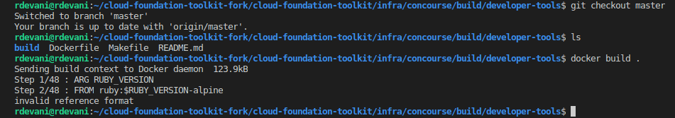 Unable to build docker image from master branch · Issue #325 ...
