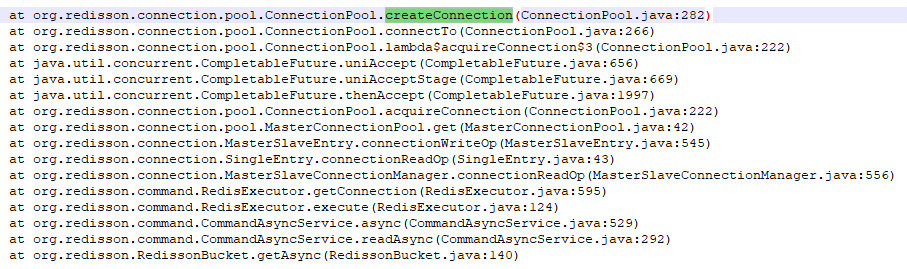 incUsage is not called when acquireConnection -> createConnection ...