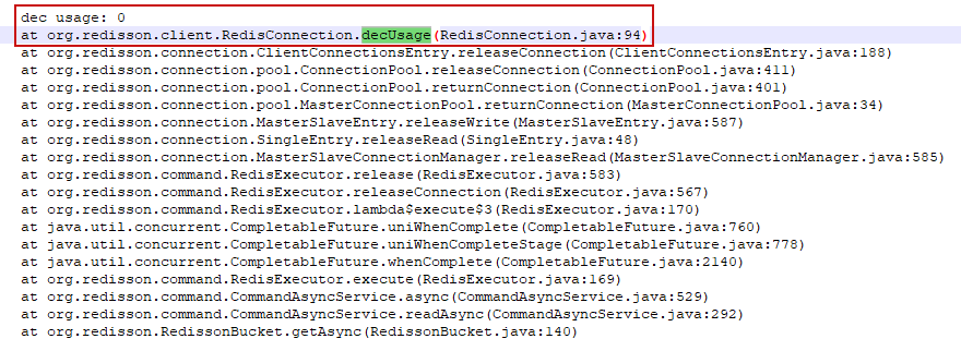 incUsage is not called when acquireConnection -> createConnection · Issue #4441 · redisson ...