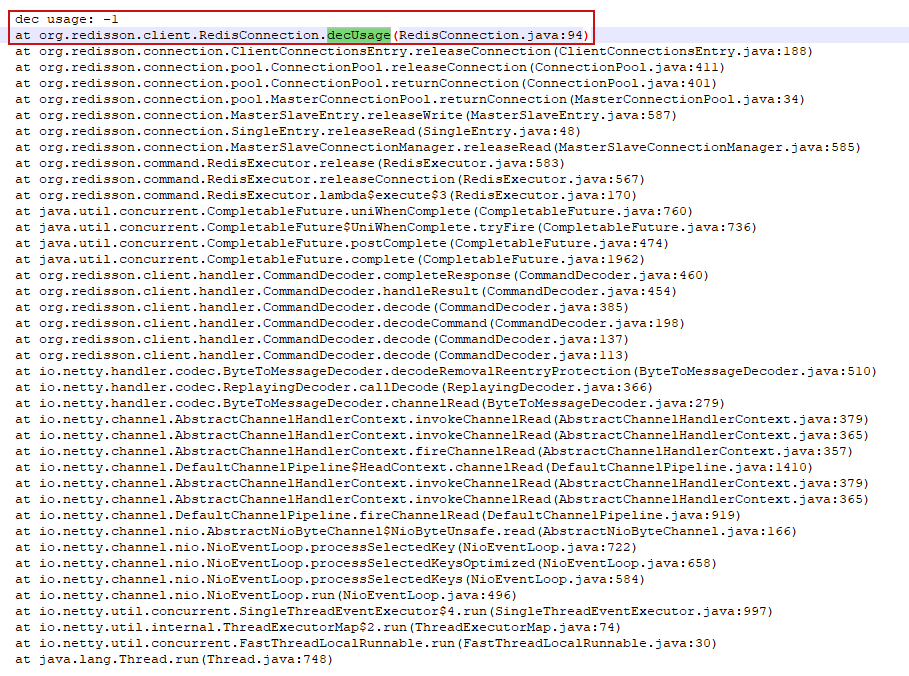 incUsage is not called when acquireConnection -> createConnection · Issue #4441 · redisson ...