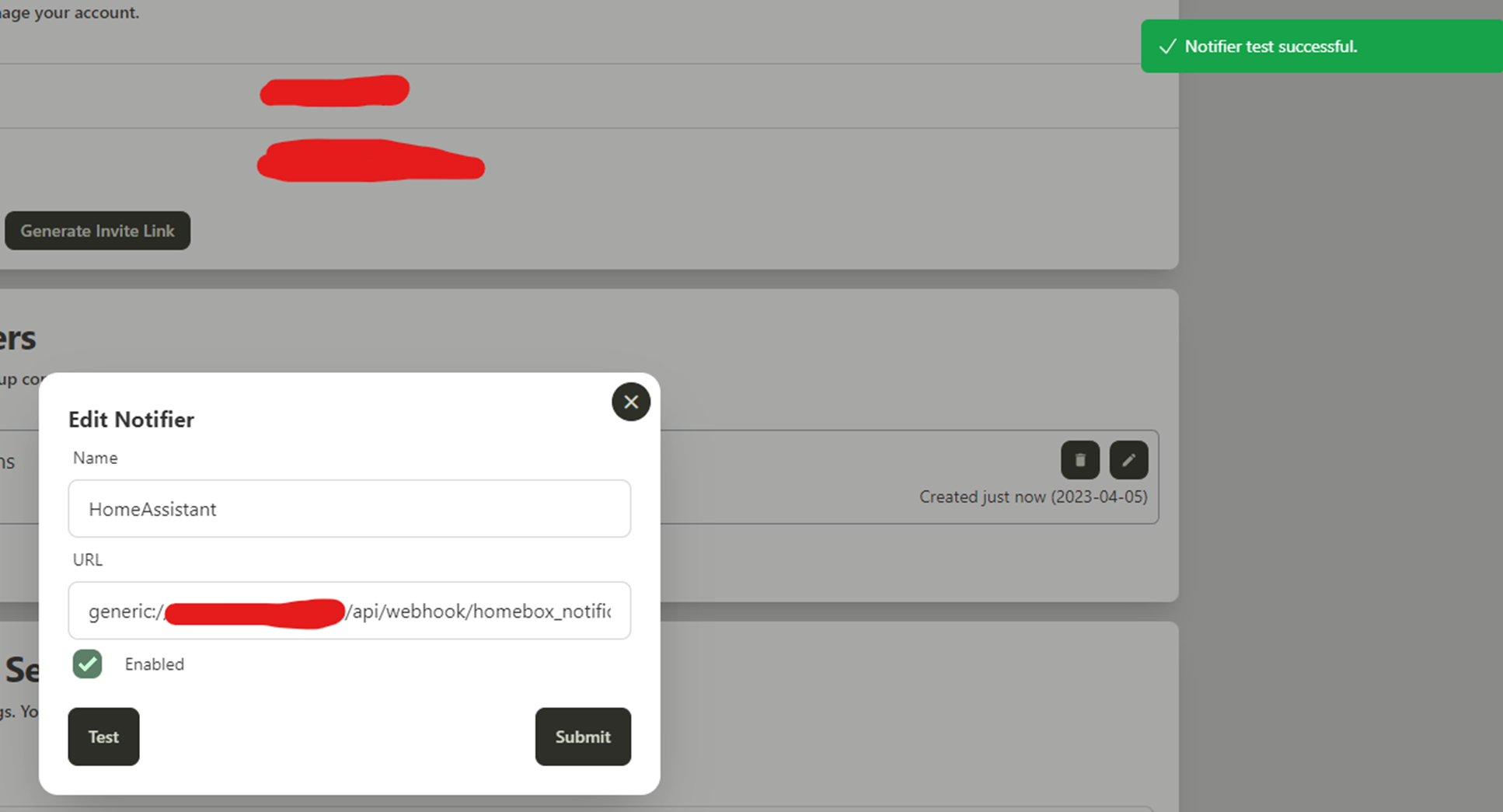 Notifier URL validation bug with shoutrrr · Issue #396 · hay-kot/homebox · GitHub