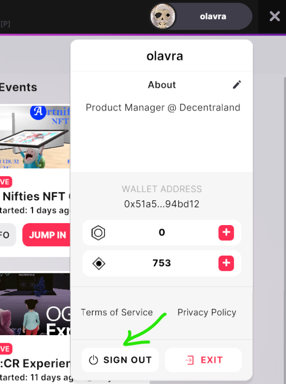 Add Log out option · Issue #137 · decentraland/explorer-desktop · GitHub