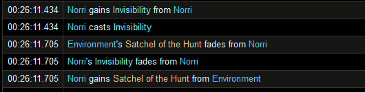 Satchel of the Hunt cancels Invisibility fadeout · Issue #871 · SimCMinMax/WoW-BugTracker · GitHub