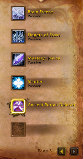 Ancient Portal: Dalaran shows up separately in spellbook · Issue #336 · SimCMinMax/WoW ...