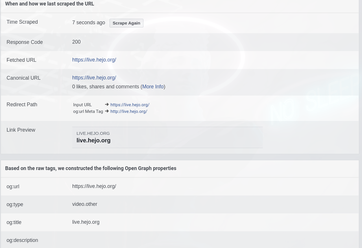 og:description tag is blank in HTML headers when sharing an Owncast link · Issue #1184 · owncast ...