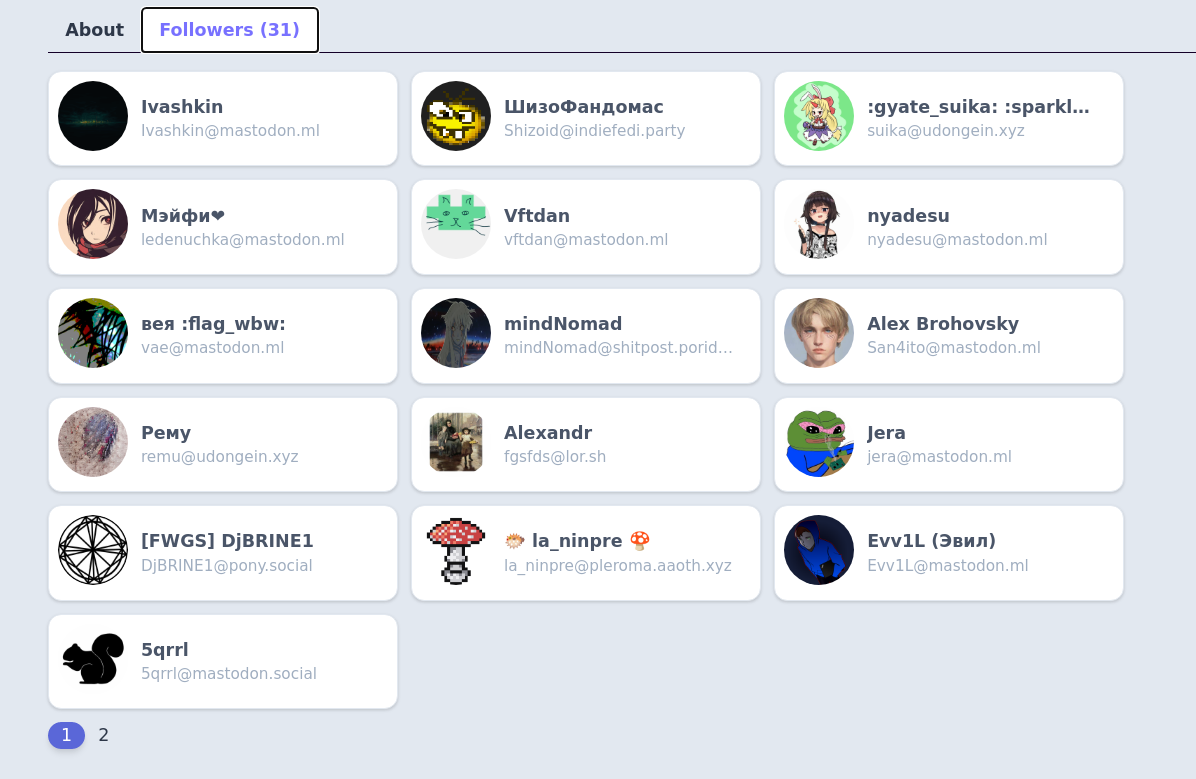 Make followers tab fit the available space (chat vs no chat) · Issue ...